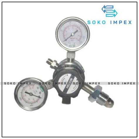 Two Stage Gas Regulators Ss Double Stage Helium Regulator