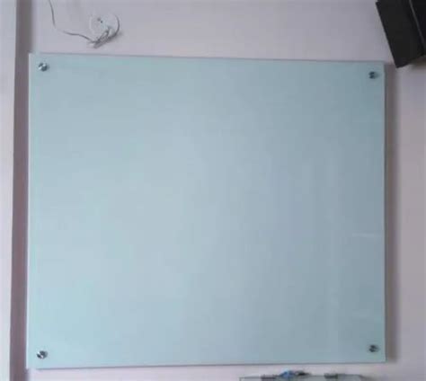Creative White Writable Glass Board Frame Material Without Frame At