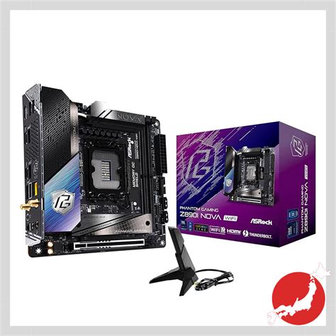 Asrock Z890i Nova Wifi Motherboard Compatible With Intel Core Ultra Cpus Lga1851 Ddr5 Mini