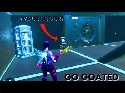 Go Goated vault code - YouTube