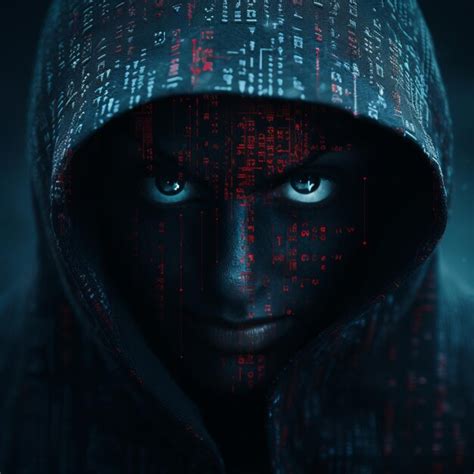 Premium Ai Image An Image Of A Person Wearing A Hoodie With Binary Code On It
