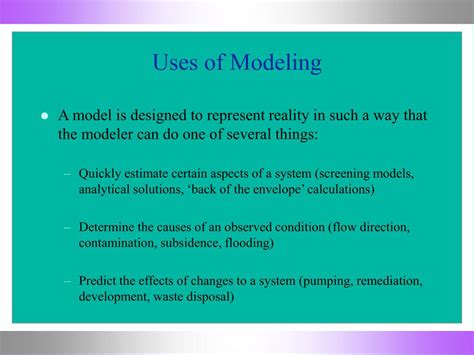 Ppt Numerical Modeling For Flow And Transport Powerpoint Presentation Id