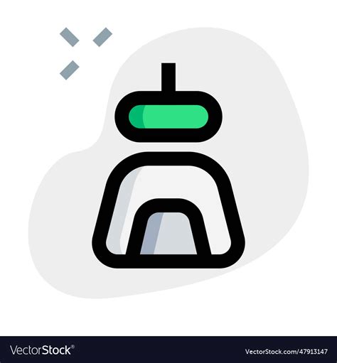 computer program runs automatically bot royalty free vector
