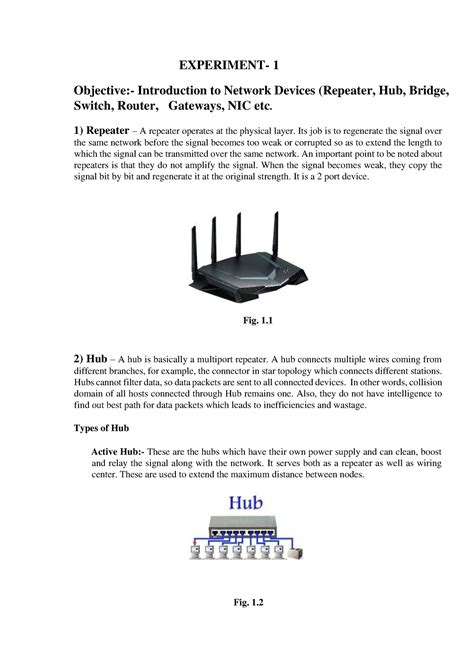 Ishaan CN Computer Network EXPERIMENT Objective Introduction To Network Devices