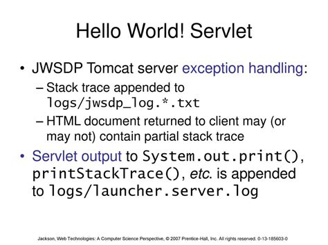 Chapter 6 Server Side Programming Java Servlets Ppt Download
