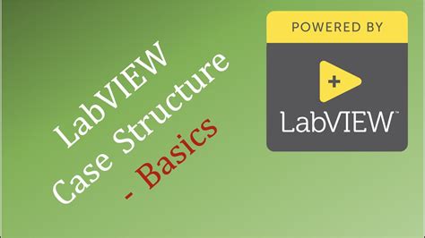 labview case structure basics youtube
