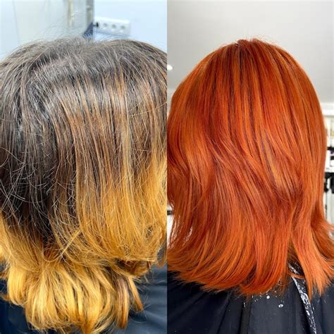 Coloring Hair Before Or After Length Goal