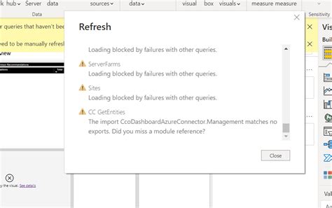 Data Refresh Error In Power Bi Microsoft Fabric Community