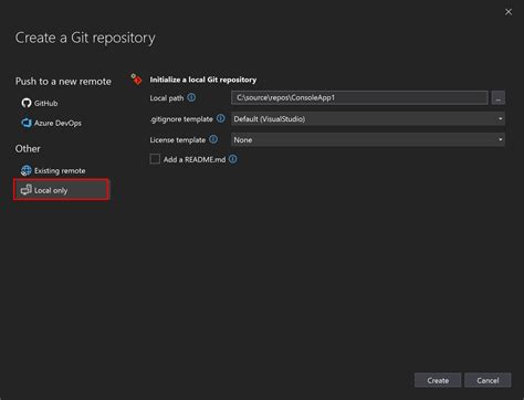 How To Create A Git Repository In Visual Studio 2022