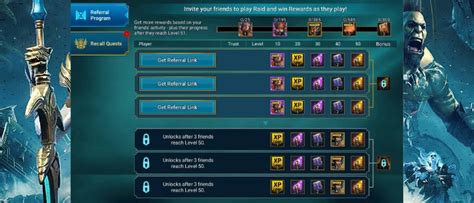 Referral Program And Links In Raid Shadow Legends 2026