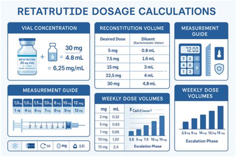 Retatrutide Dosage Chart Visual Schedule Conversion