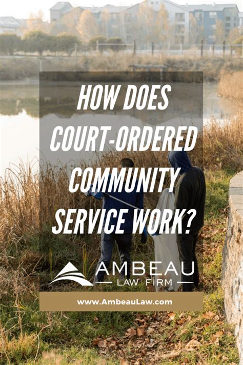 Where To Do Court Ordered Community Service Near Me